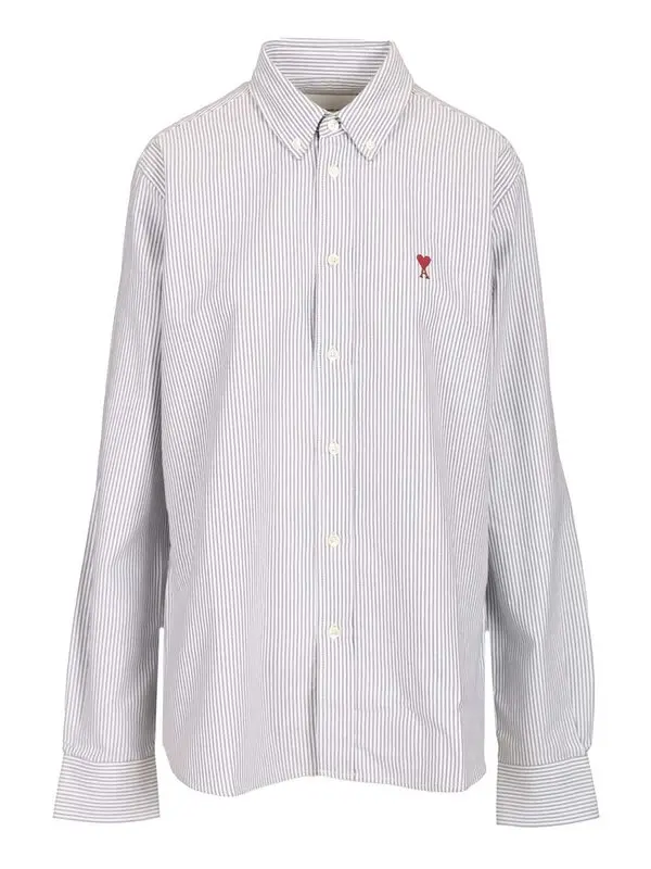 AMI Paris Striped Shirt