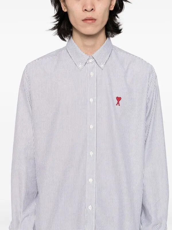 AMI Paris Striped Shirt