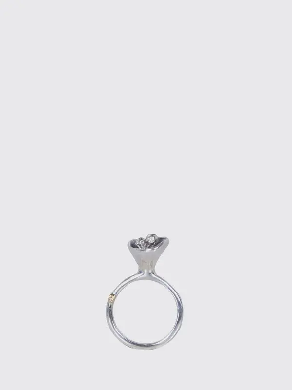 ROSA MARIA Chromed Ring