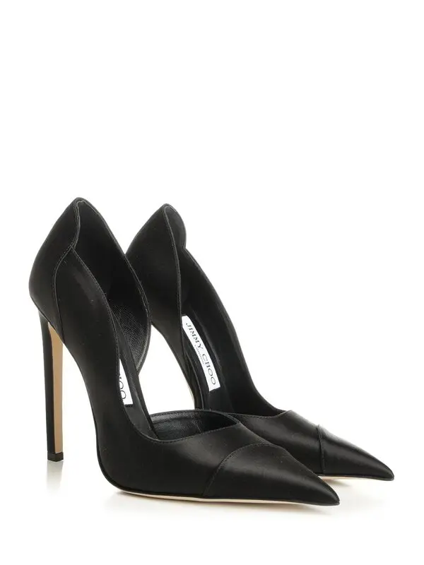 JIMMY CHOO Satin Brigitte Décollet