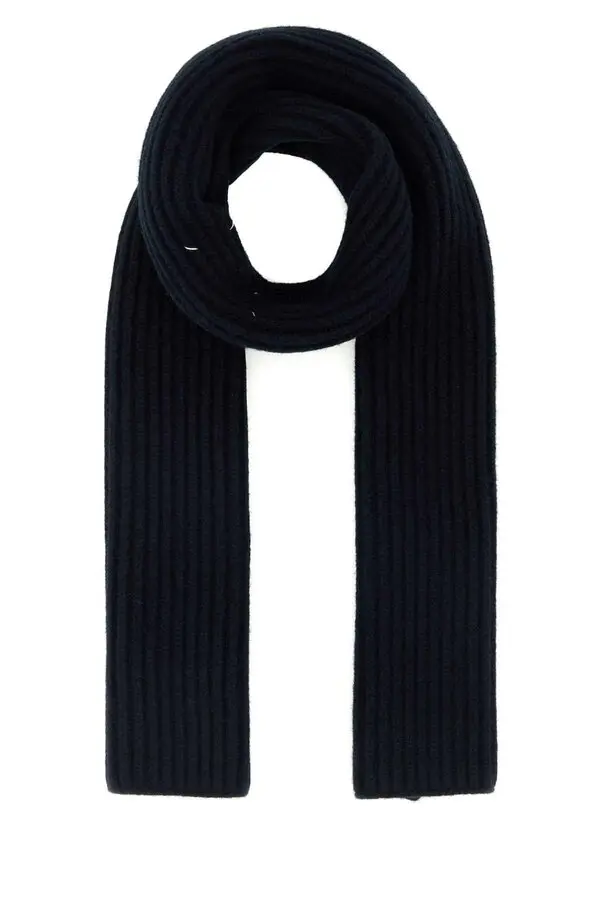 MAISON MARGIELA Midnight Wool Scarf - Blue