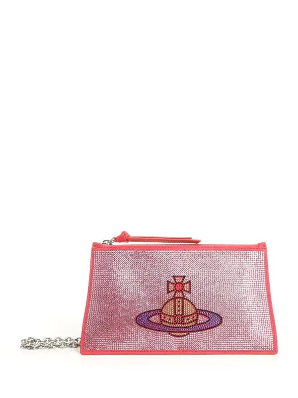 VIVIENNE WESTWOOD Decorated Clutch Bag - Multicolor
