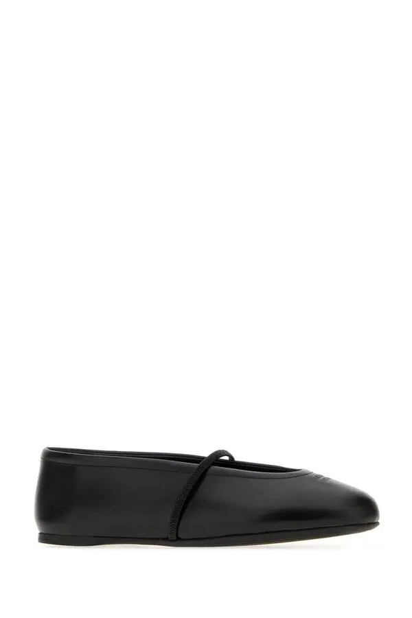Miu Miu Leather Ballerinas