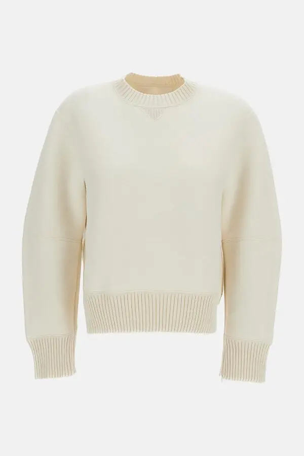 Sacai Cotton Cashmere Knit Pullover - Multicolor