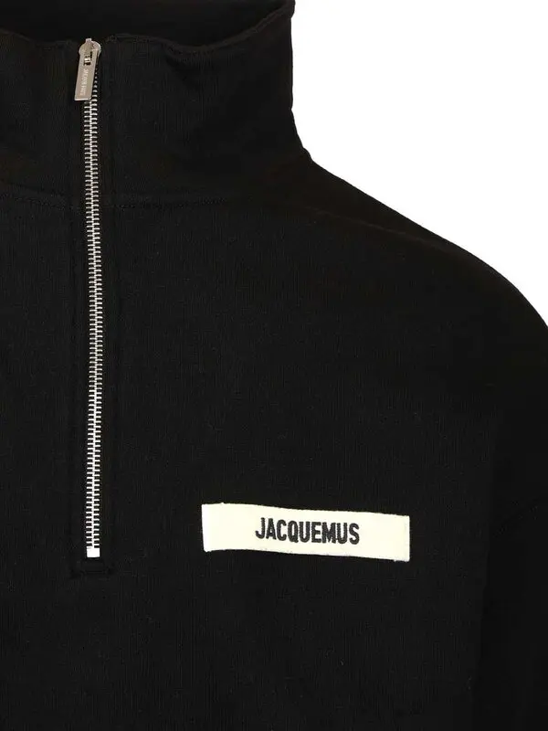 Jacquemus Gros Grain Sweatshirt - Black