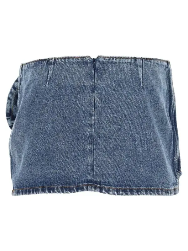 Magda Butrym Denim Miniskirt