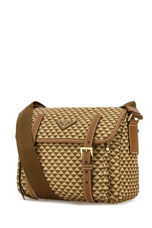 Prada Printed Re-nylon Crossbody Bag - Multicolor