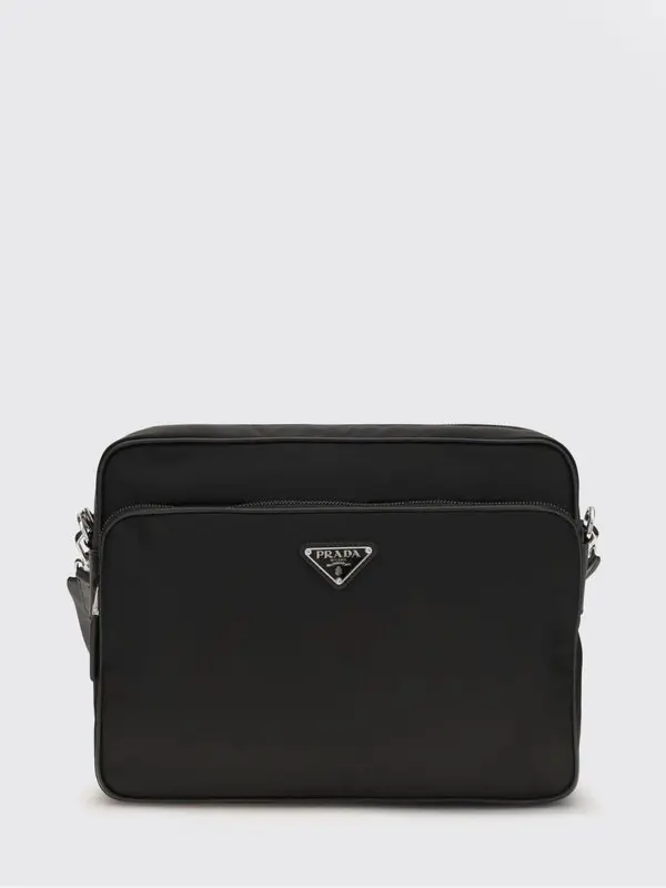 Prada Canvas Shopping Bag