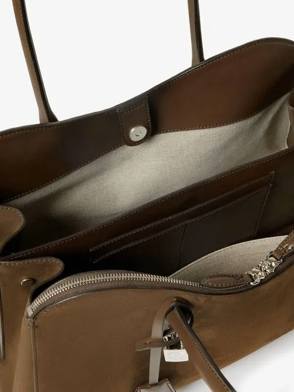 Stella McCartney Ryder Vegan Suede Handbag - Multicolor