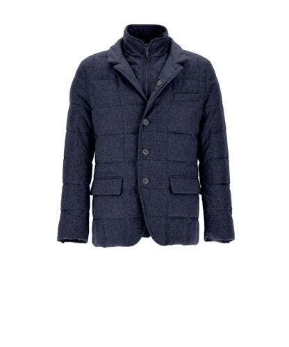 FAY Tailored Padded Jacket - Multicolor