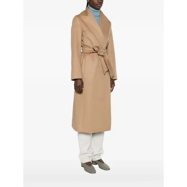 Max Mara Neutrals Coats Single Breasted Coats