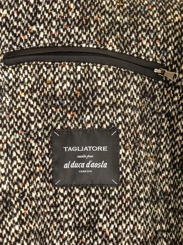 Tagliatore Unlined Tweed Coat