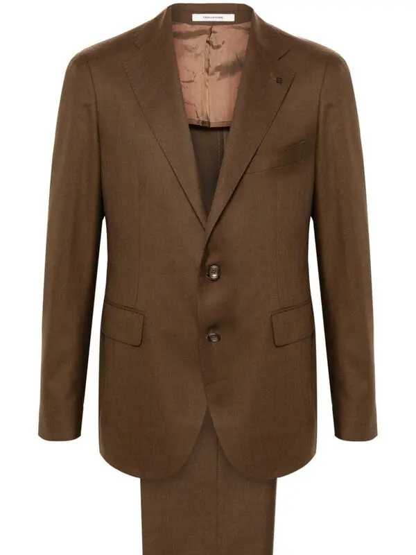 Tagliatore Vesuvio Suit - Cream