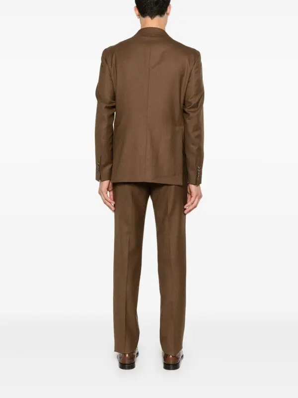 Tagliatore Vesuvio Suit - Cream
