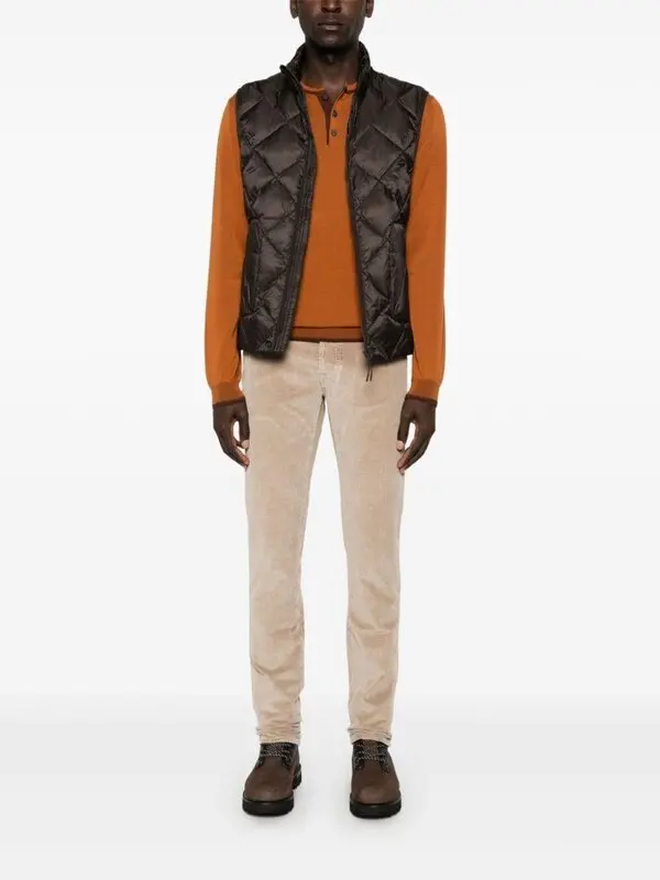 Jacob Cohen Nick Slim Trousers - Cream