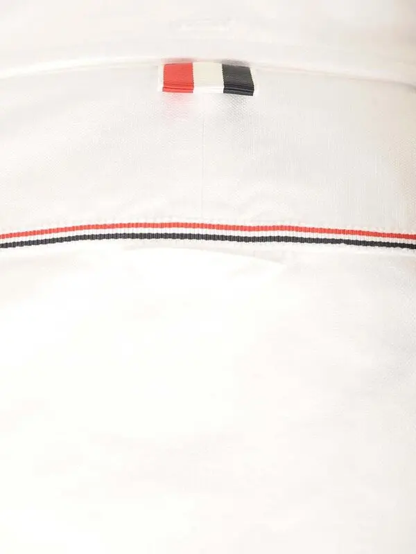 Thom Browne Oxford Framing Shirt - White