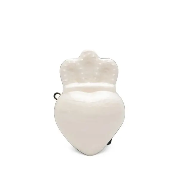 Simone Rocha White Clutch Bags - Cream