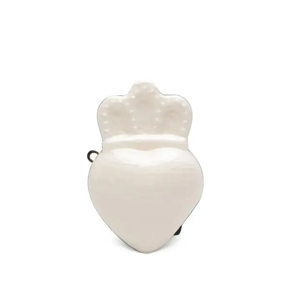 Simone Rocha White Clutch Bags - Cream