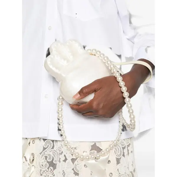 Simone Rocha Pearl-embellished Satchel Bag