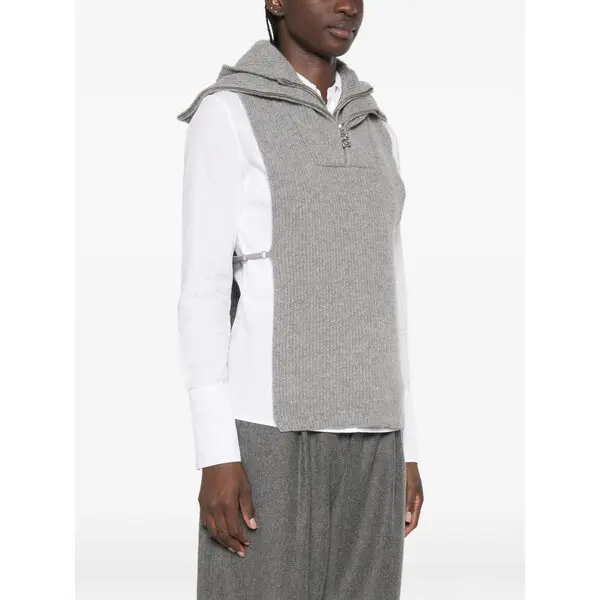 Sportmax Grey Knitwear Jumpers