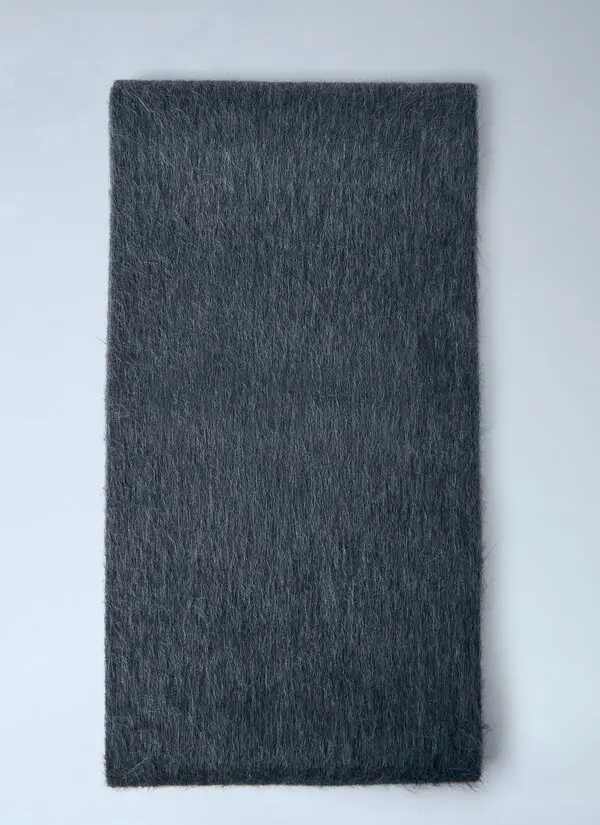 Acne Studios Logo Wool Scarf