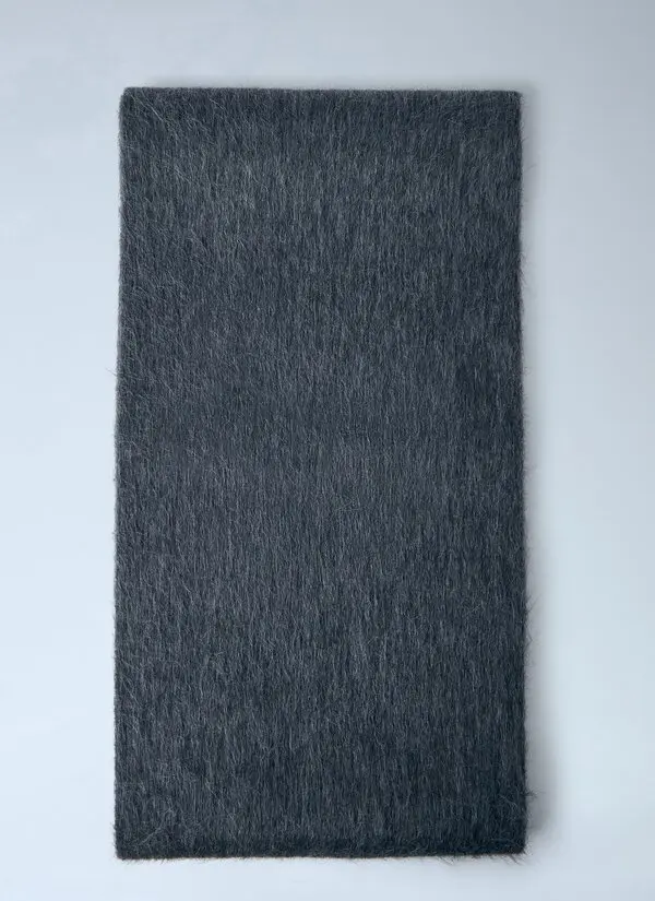 Acne Studios Logo Wool Scarf