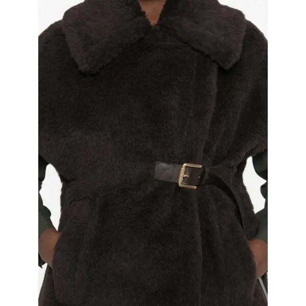 Max Mara Faux Fur & Shearling Jacket