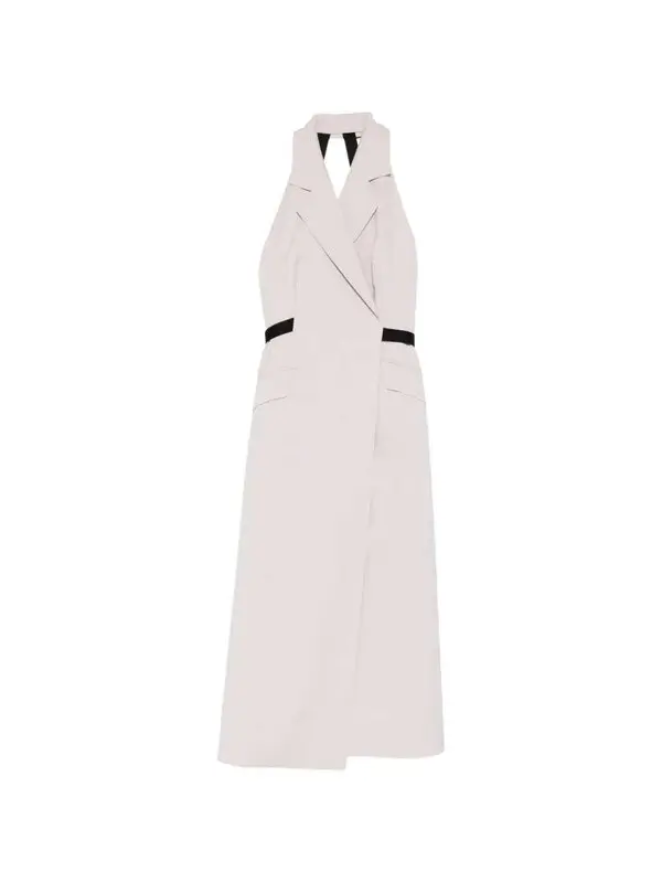 Max Mara Collared Midi Dress - Brown
