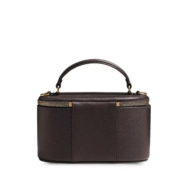 Valentino Garavani Leather Tote Bag - Brown
