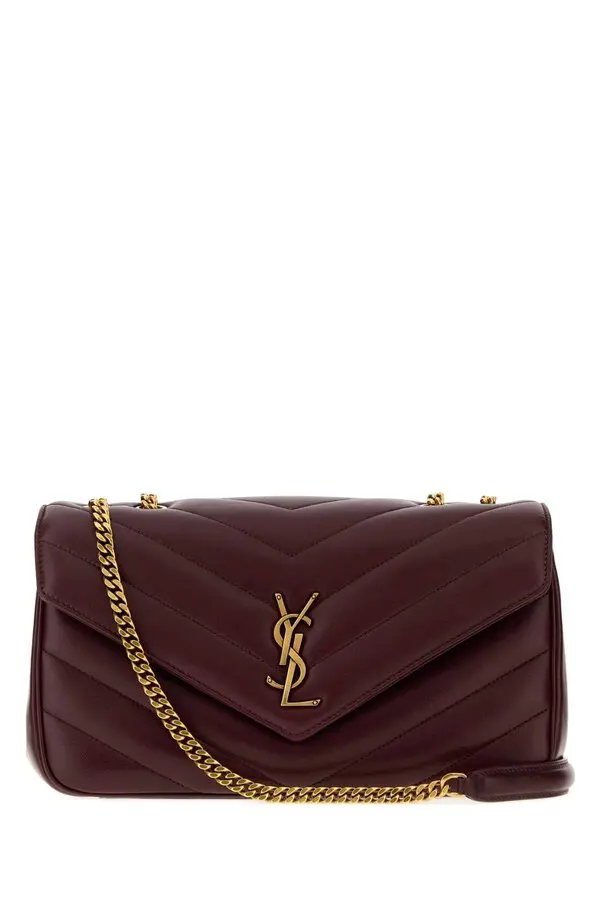 Saint Laurent Loulou Shoulder Bag - Red