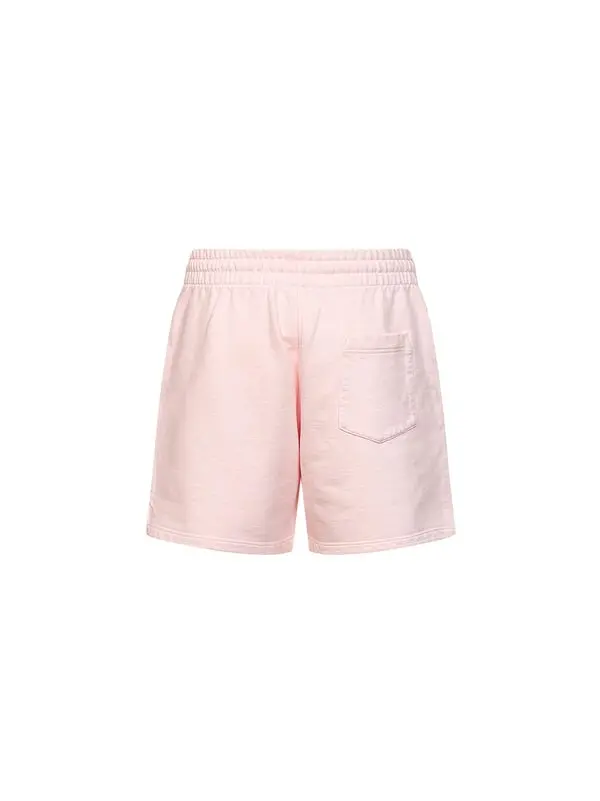 Casablanca Pink Cotton Laduree X Embroidered Shorts - Multicolor