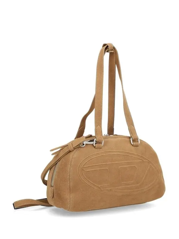 DIESEL® Cowhide Shoulder Bag - Brown