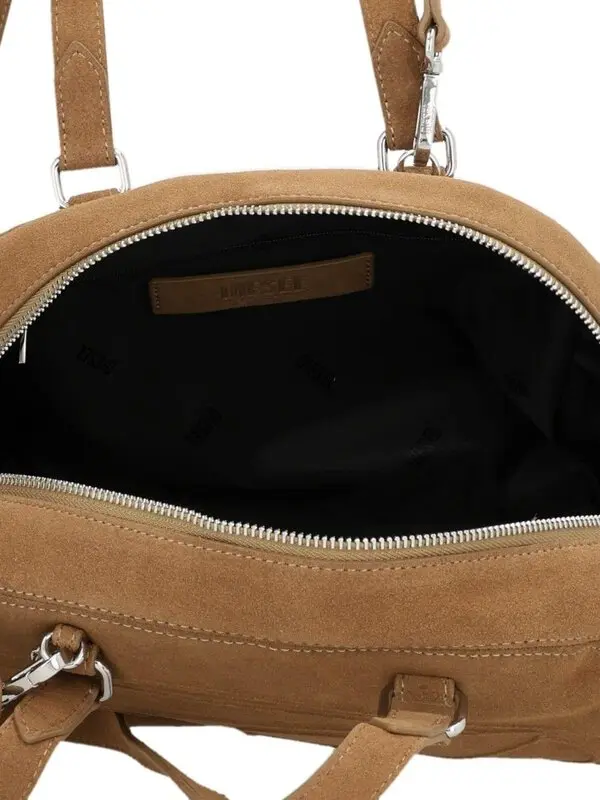 DIESEL® Cowhide Shoulder Bag - Brown
