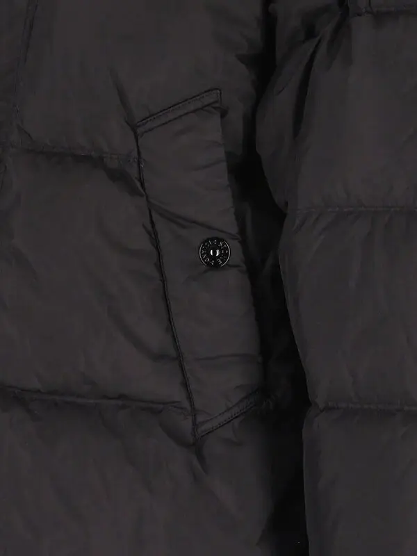 Stone Island Short Down Jacket - Black