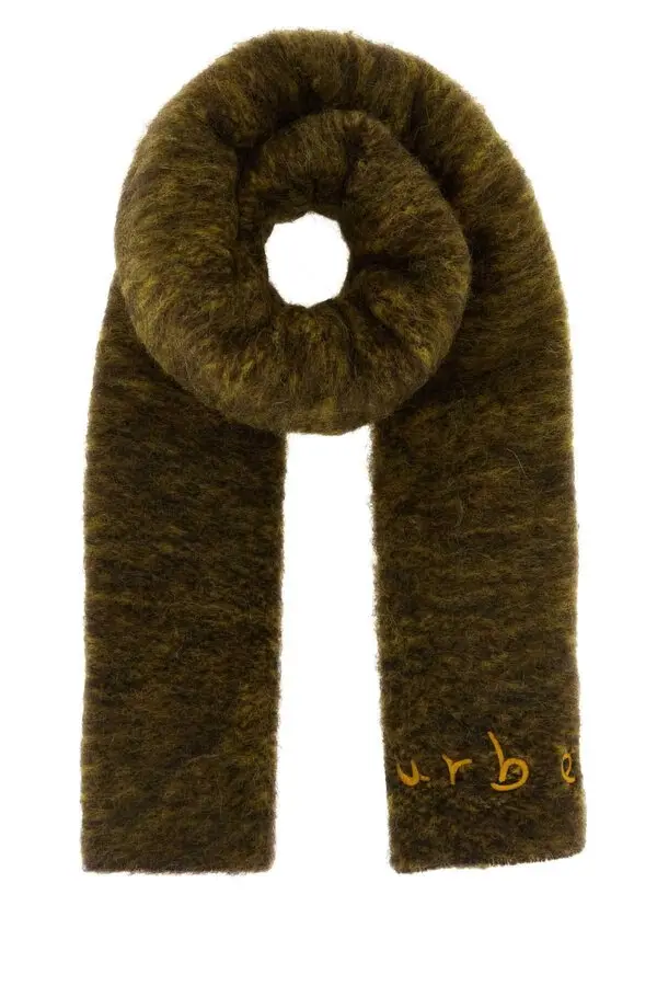 Burberry Two-tone Alpaca Blend Scarf - Multicolor
