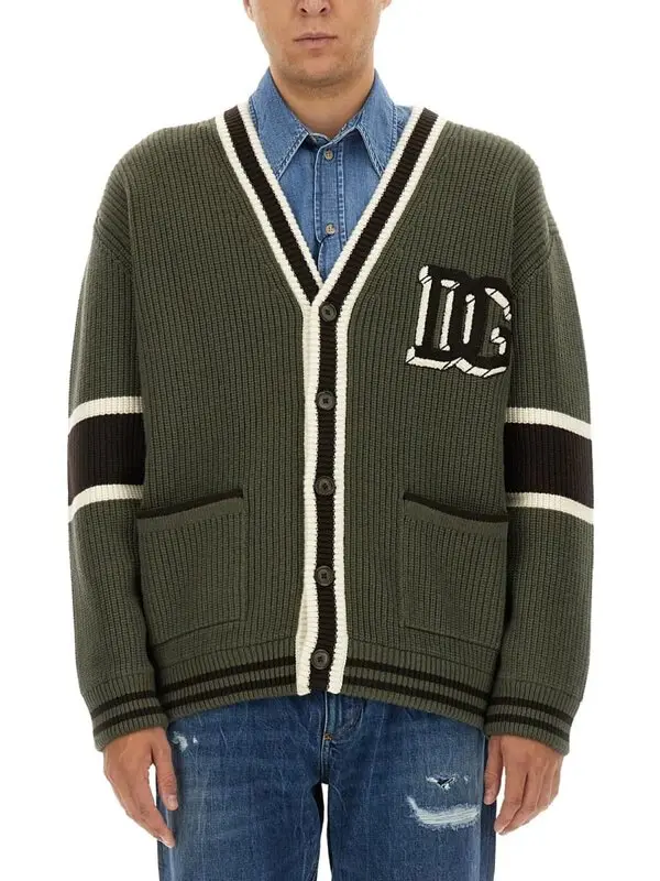 Dolce & Gabbana Wool Cardigan - Multicolor