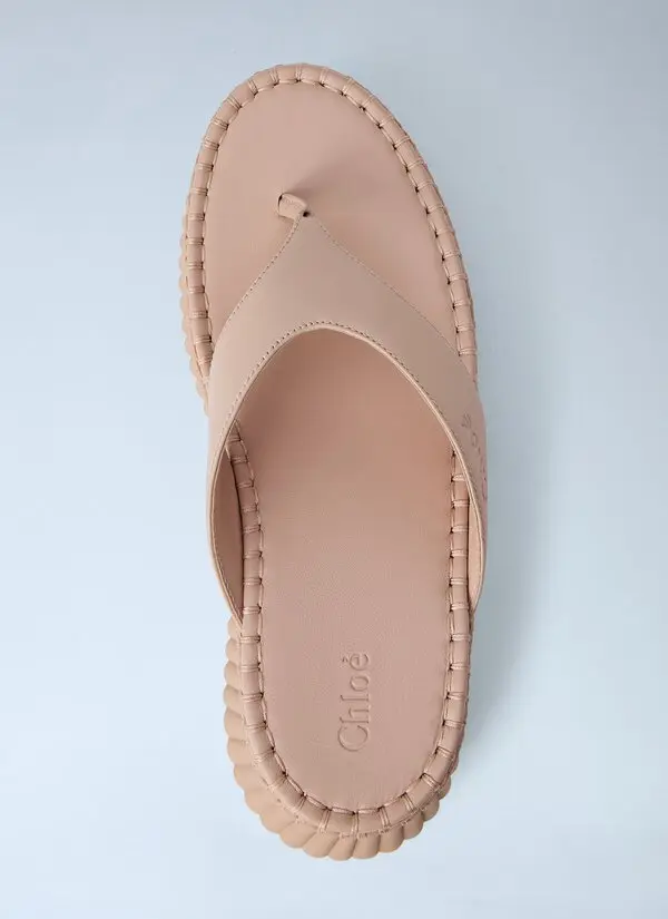 Chloé Nama Wedge Sandals