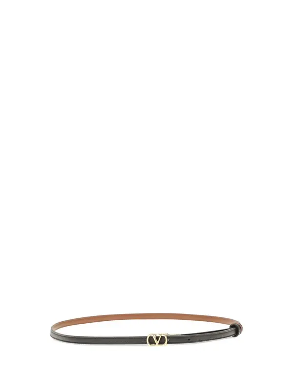 Valentino Garavani Reversible Vlogo Signature Belt - Black
