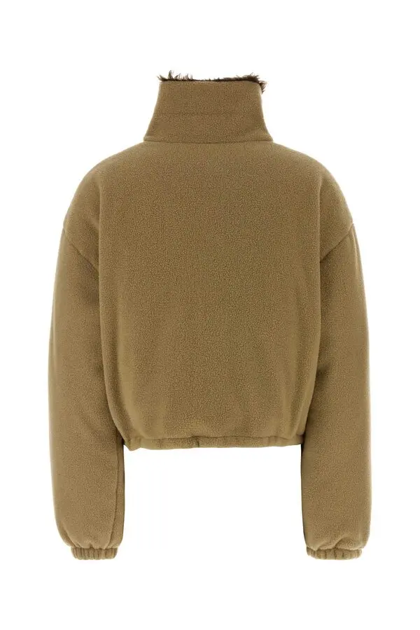 Miu Miu Camel Pile Down Jacket