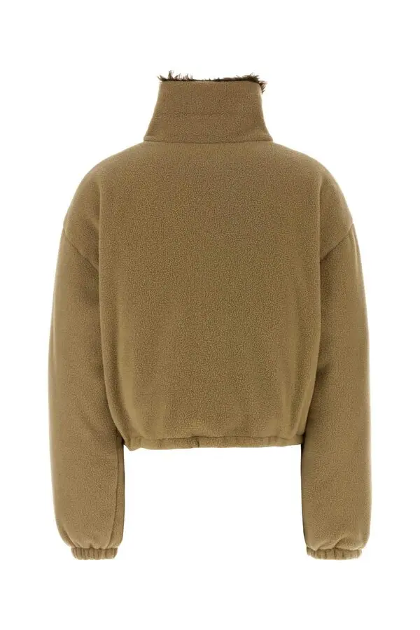Miu Miu Pile Down Jacket - Brown