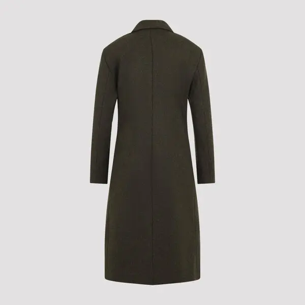 JIL SANDER Slim Straight Knee-lenght Coat