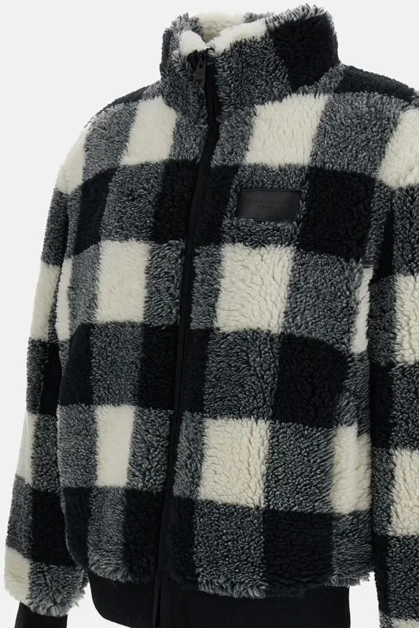Givenchy Checked Fleece Blouson
