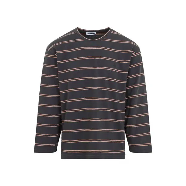 JIL SANDER L/s Striped T-shirt