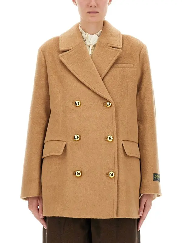 GANNI Blazer - Brown