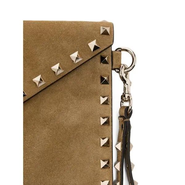Valentino Garavani Neutrals Clutch Bags - Cream