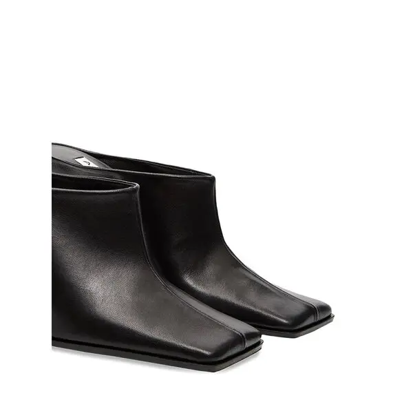 Alaïa 90mm Square Toe Glove Leather Stiletto Heel