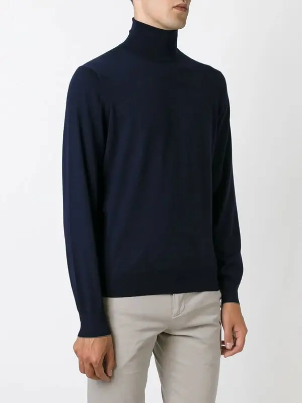 Brunello Cucinelli Wool Blend Turtleneck Sweater