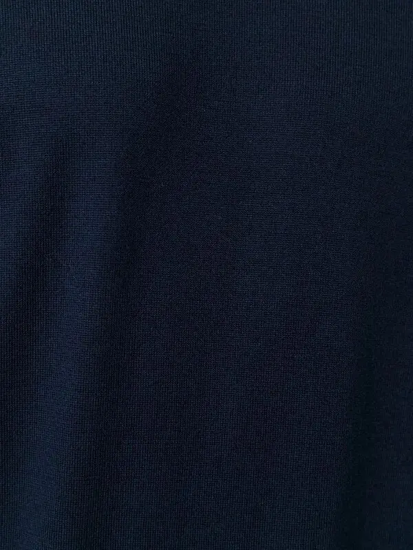 Brunello Cucinelli Wool Blend Turtleneck Sweater - Blue