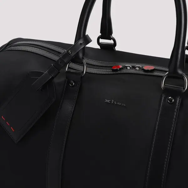 Kiton Polyamide Duffle Bag - Black