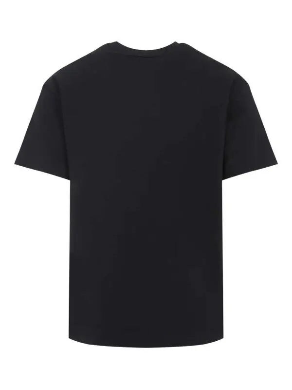 Givenchy T-shirt With Embroidered Logo - Black